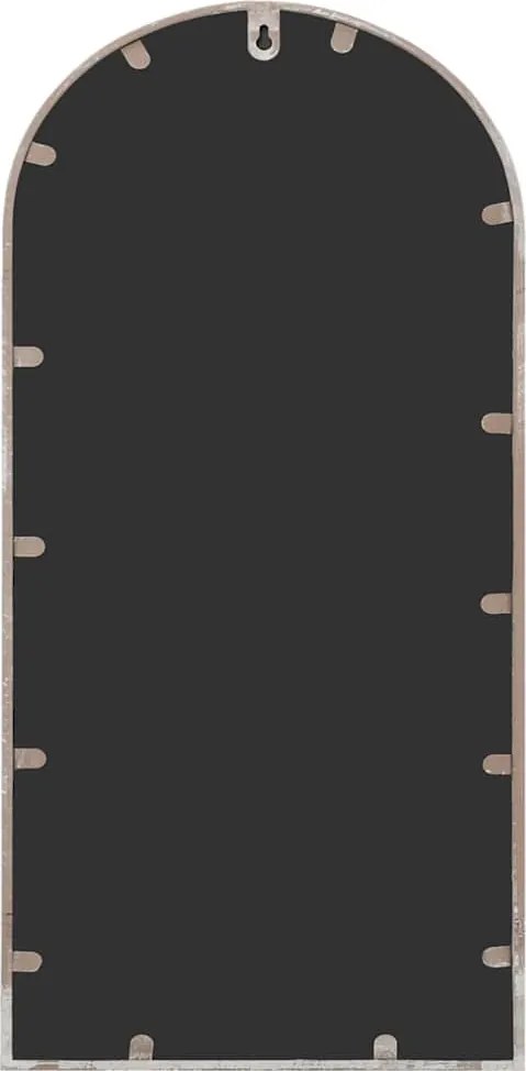 Zahradní zrcadlo pískové 70 x 30 cm železo do exteriéru 318375