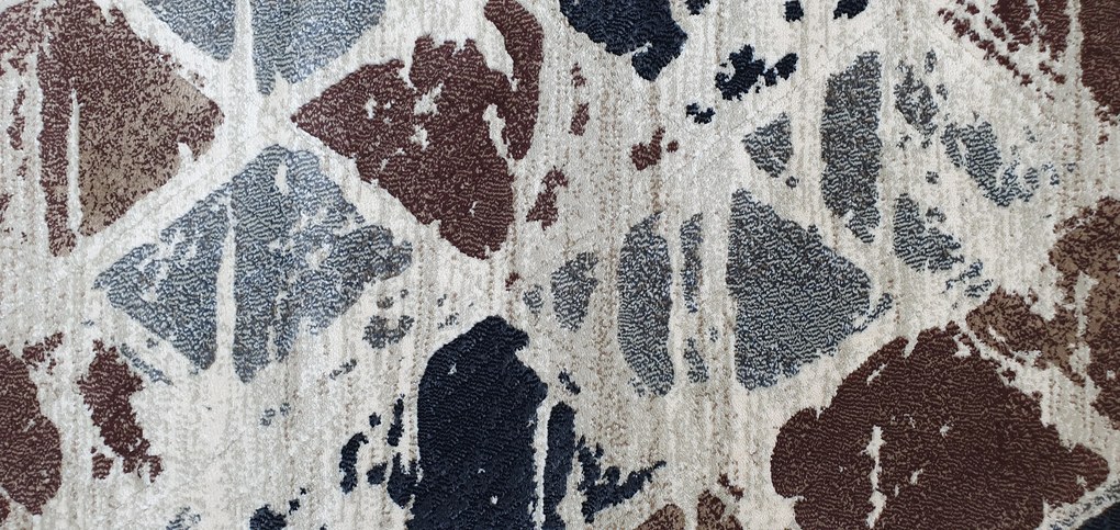 Spoltex, Kusový koberec Cambridge bone 7879, 200x290, hnědá, chodba / předsíň