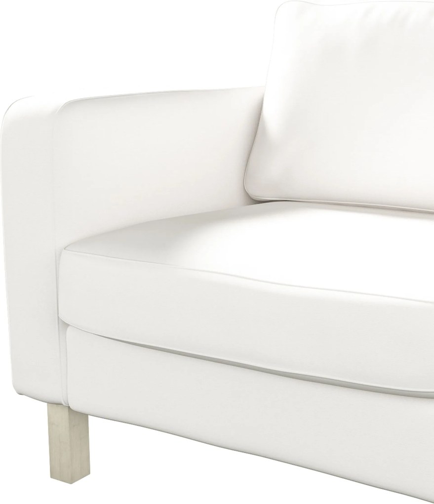 Potah na křeslo IKEA Karlstad, krátký barva bílá
