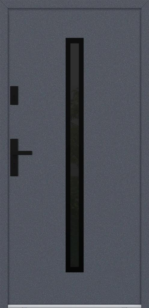 FM Turen - Feldmann & Mayer FM turen ATU68 M21 - blackline Orientace dveří: Levé, otevírání dovnitř, Dekor: Zlatý dub, Standardní rozměr dveří včetně rámu: 98 cm x 208 cm - vnější rozměr rámu