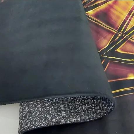 Černý koberec s výrazným vzorem Šírka: 120 cm | Dĺžka: 180 cm