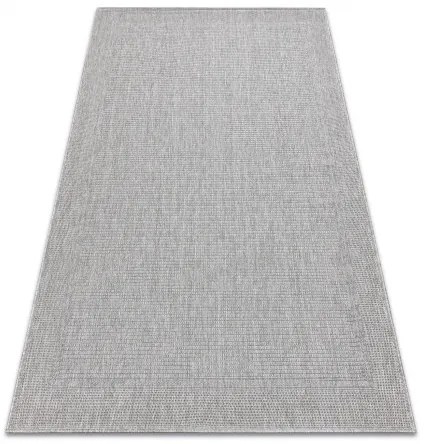Dywany Luszczow Kusový koberec TIMO 5979 SISAL venkovní rám světle šedá Rozměr koberce: 120 x 170 cm