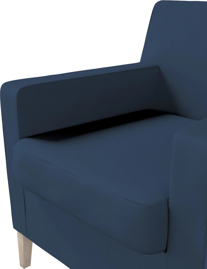 Potah na křeslo IKEA Karlstad barva tmavě modrá