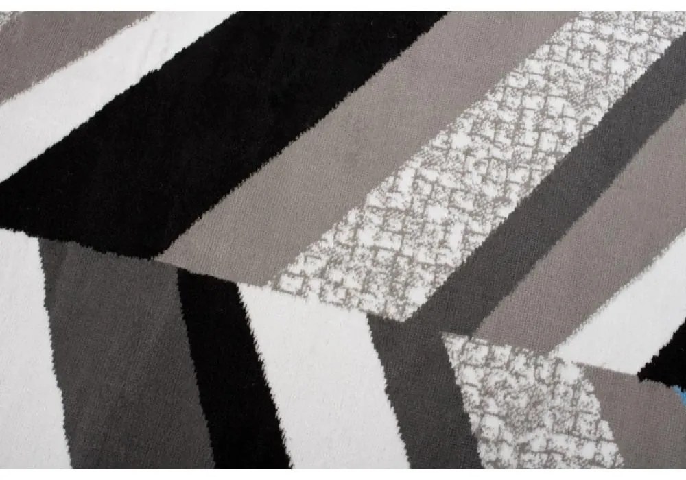 Kusový koberec PP Rico šedomodrý 120x170cm