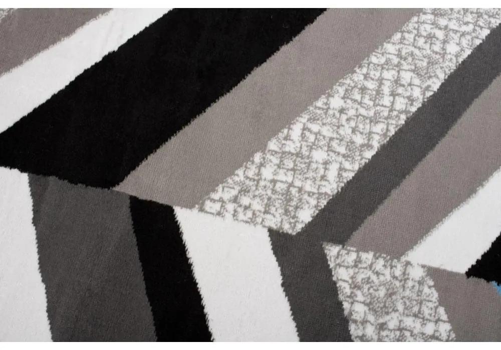 Kusový koberec PP Rico šedomodrý 130x190cm