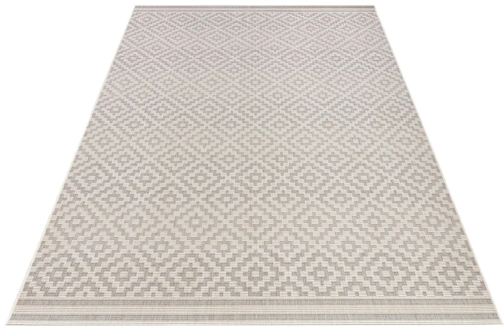 Hanse Home, Kusový koberec Meadow 102467 – na ven i na doma, 80x200, šedá, chodba / předsíň