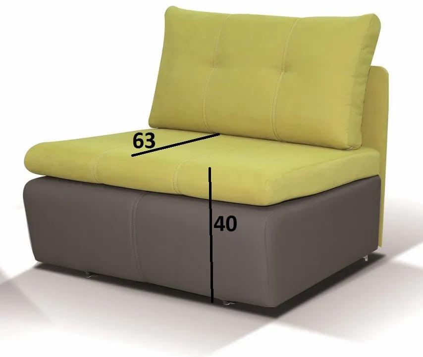 Casarredo - Komfort nábytek Rozkládací pohovka ARIETIS, s úložným prostorem, výběr látek SK2 | potah 2: solar 01,potah: solar 11