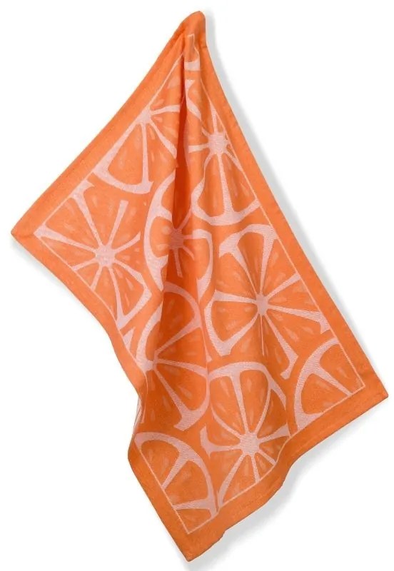 KELA Utěrka Citrus 70x50 cm oranžová KL-12461