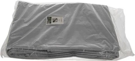 Krycí plachta s kovovými oky Gardlov 24652 120g/m2, 3x4m, stříbrná