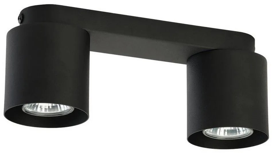 TK Lighting Bodové svítidlo VICO BLACK 2xGU10/10W/230V TK3411