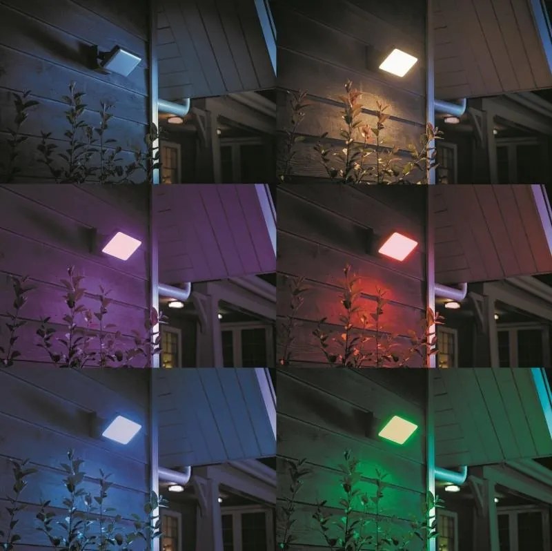PH 17435/30/P7 Hue LED White and Color Ambiance Venkovní nástěnné svítidlo Philips Discover 17435/30/P7 černé 2200K-6500K RGB - PHILIPS HUE (915005731401)