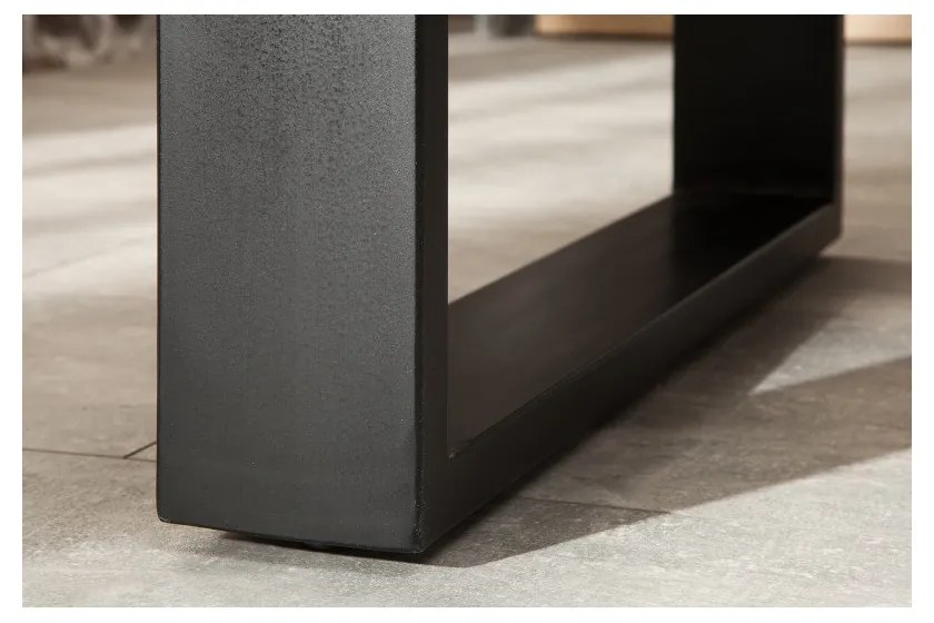 Massive home | Designový jídelní stůl z masivu Iron Craft Mango 180cm 45mm
