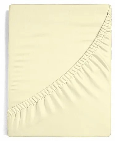 Matějovský napínací prostěradlo froté Světle béžové na matraci: 160 x 200 cm