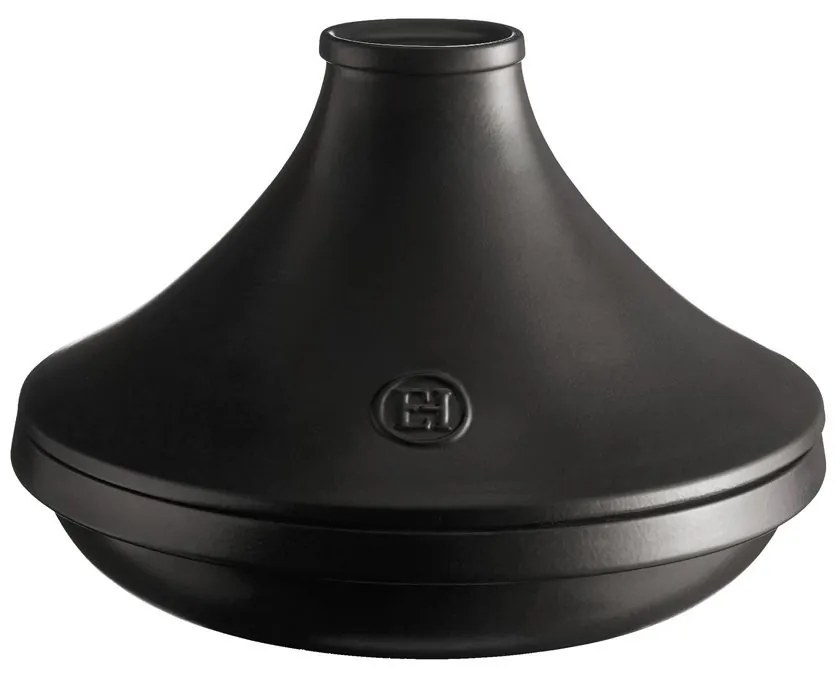 Emile Henry Keramická tajine na indukci Delight, břidlicová s černým víkem, Ø 26 cm 7A9567