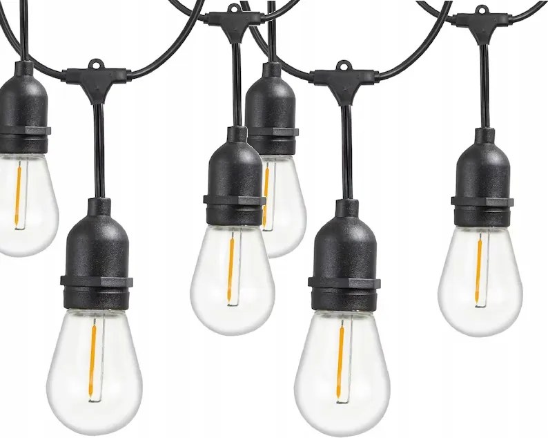 LED světelná zahradní girlanda LUCENT, 15 m