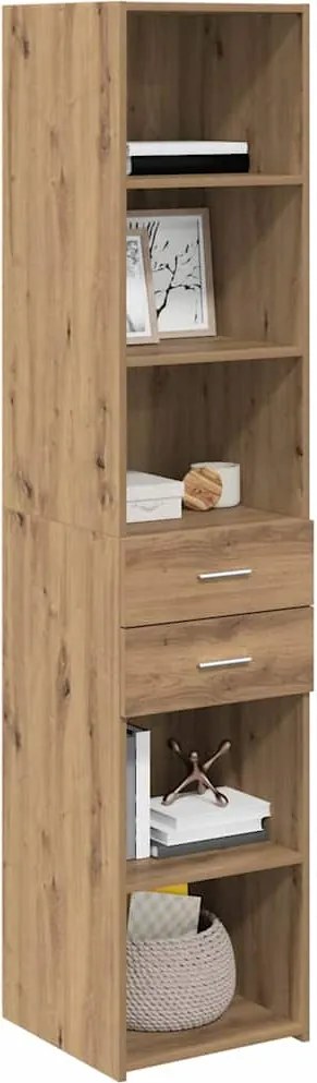 Vysoký bufet Artisanový dub 40 x 42,5 x 185 cm Kompozitní dřevo 3402636