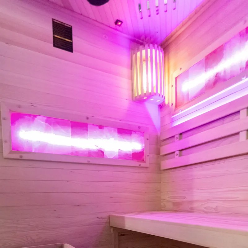 BPS-koupelny Finská sauna Relax HYD-4782 120x120, 2 osoby