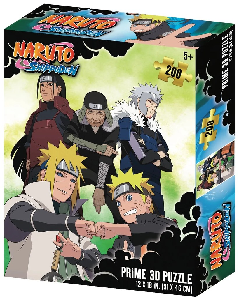 PRIME 3D PUZZLE - Naruto Shippuden 200 ks