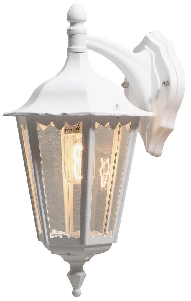 Venkovní světlo Firenze, závěsné, 48cm, bílá