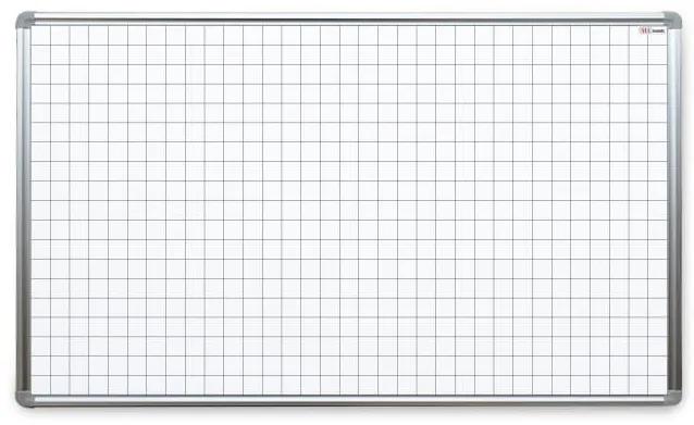 Magnetická tabule 170 x 100 čtverce ALLboards PREMIUM PL71710KR