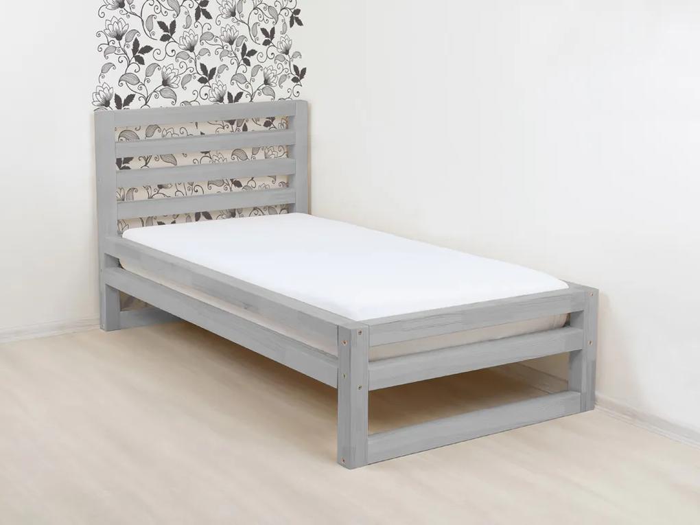 Benlemi Jednolůžková postel DELUXE Zvolte barvu: Tmavě šedá, Zvolte rozměr: 80 x 200 cm