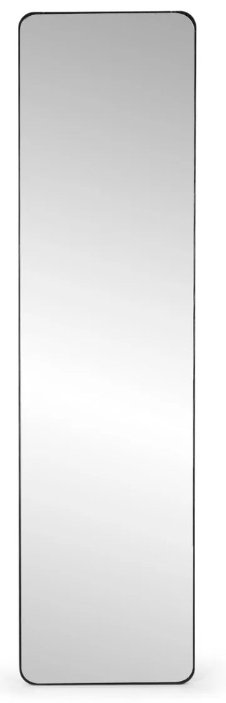 Volně stojící zrcadlo DUO 148 cm černé
