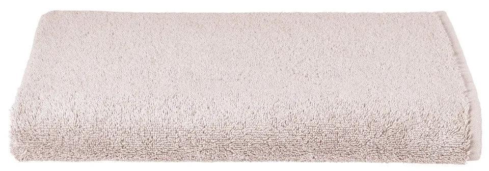 Bavlněný hostovský ručník PURE s úzkou bordurou 40 x 60 cm, starorůžová