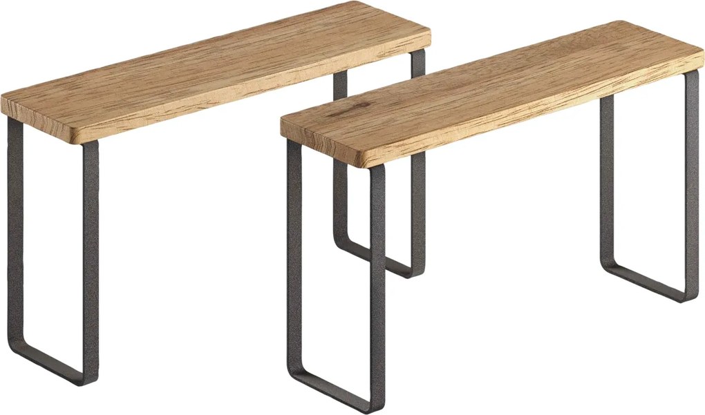 METALTEX Sada 2ks přídavných polic - YORK LINE SET, 27 × 8 × 16 cm