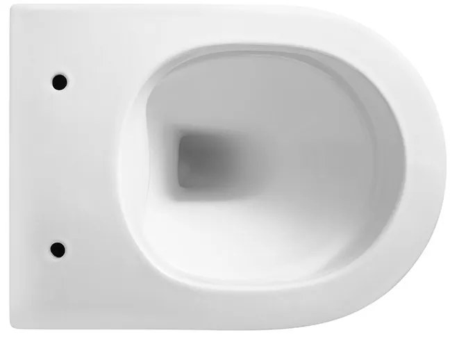 BPS-koupelny Závěsná WC mísa se SoftClose sedátkem HYD-4140, bílá