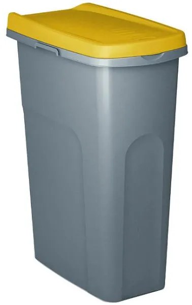 Odpadkový koš Stefanplast HOME ECO SYSTEM 40 L žluté víko