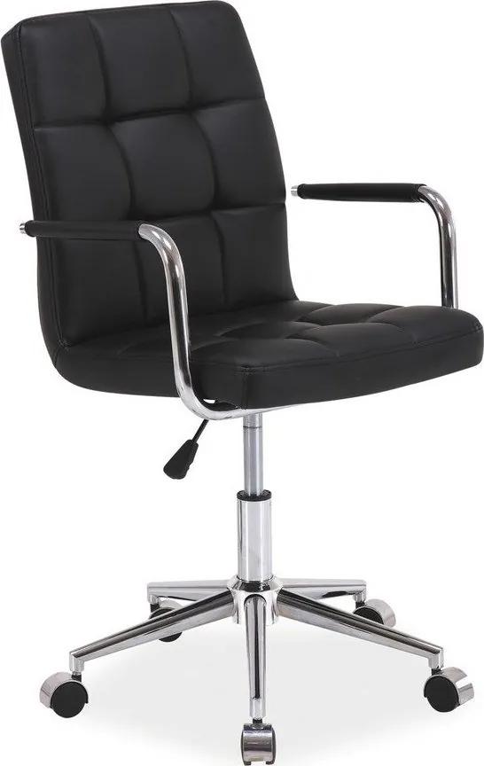 Casarredo - Komfort nábytek Kancelářská židle Q-022, černá