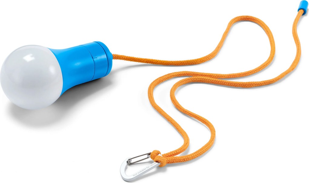 Tchibo - LED lampa na kempování - barva: modrá