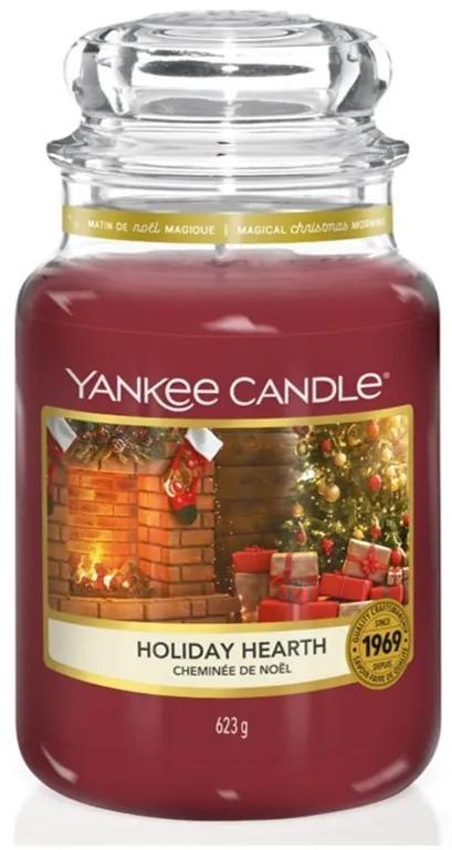 Yankee Candle Classic vonná svíčka Holiday Hearth 623 g