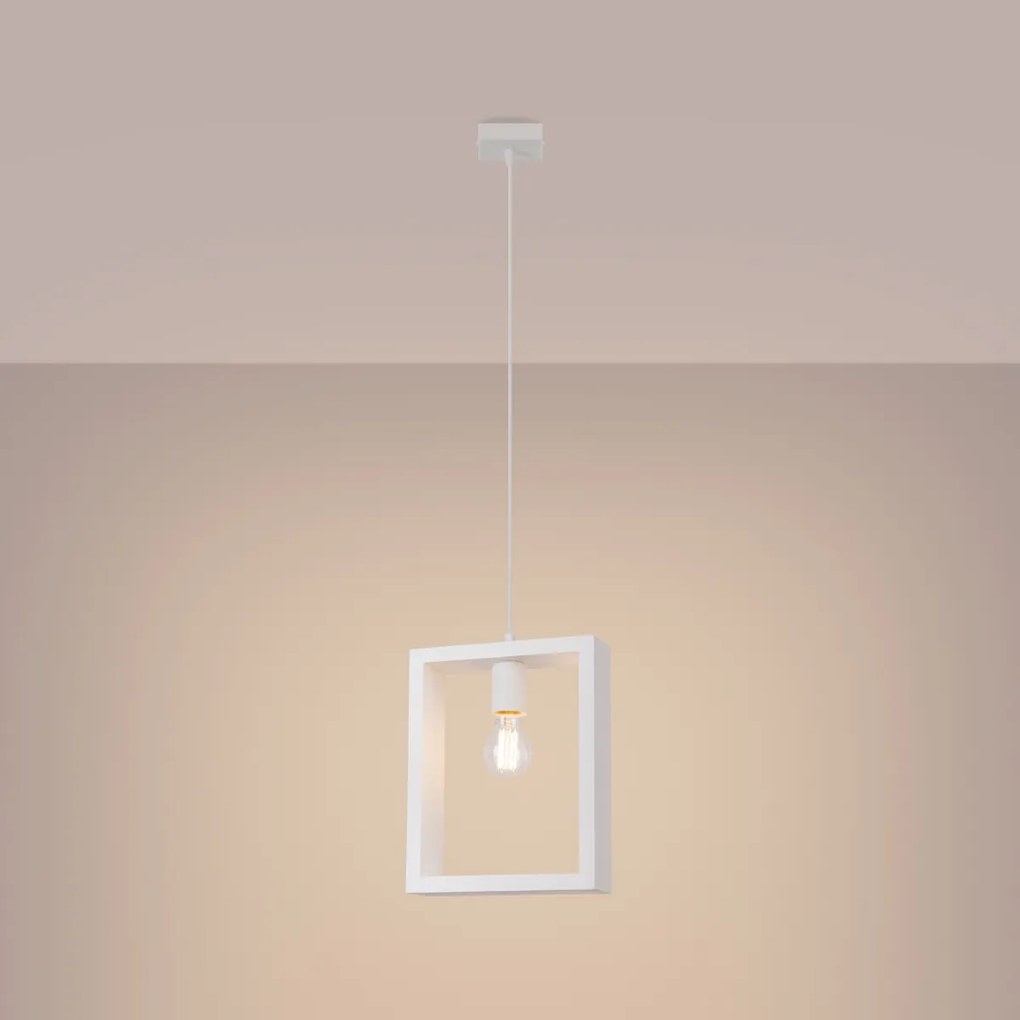 Sollux Lighting Závěsné svítidlo ARIES bílé