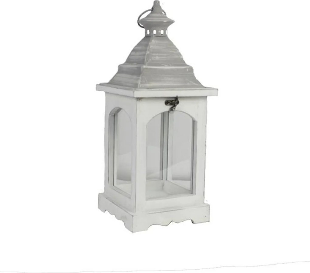 Dřevěná lucerna Morex D3125, malá, 40 cm