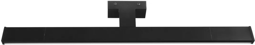 Sapho, CHICAGO XL LED svítidlo, 600x120x40 mm, 12W, 230 V, plast, černá matná