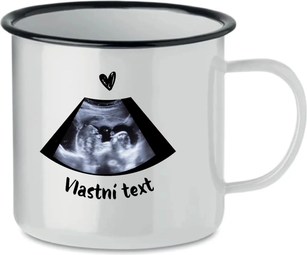 Personalizovaný retro plecháček s ultrazvukem