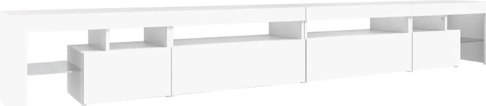 TV skříňka s LED osvětlením bílá 290 x 36,5 x 40 cm 3152802