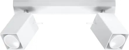 Bodové svítidlo SOLLUX Merida 2 GU10 2x40W bez zdroje SL.0096 bílá