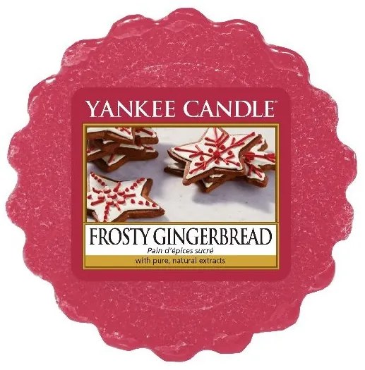 YANKEE CANDLE FROSTY GINGERBREAD vonný vosk do aromalampy 22 g
