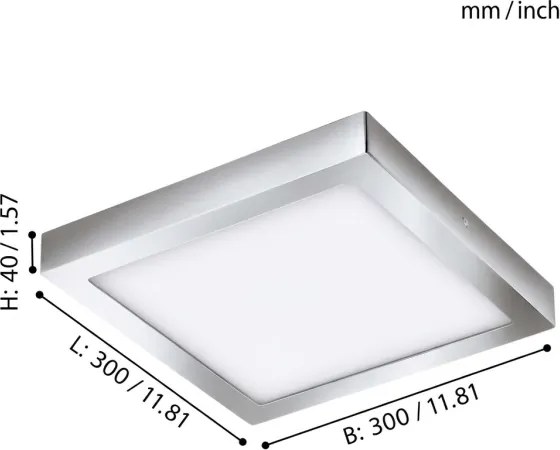 Eglo 98561 - LED RGBW Stmívatelné stropní svítidlo FUEVA-C LED/21W/230V BT IP44