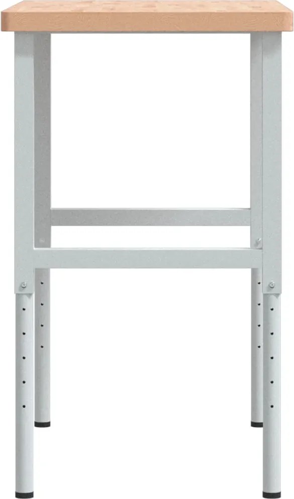 Pracovní stůl 100 x 60 x (73–99,5) cm masivní buk obdélníkový 3309705