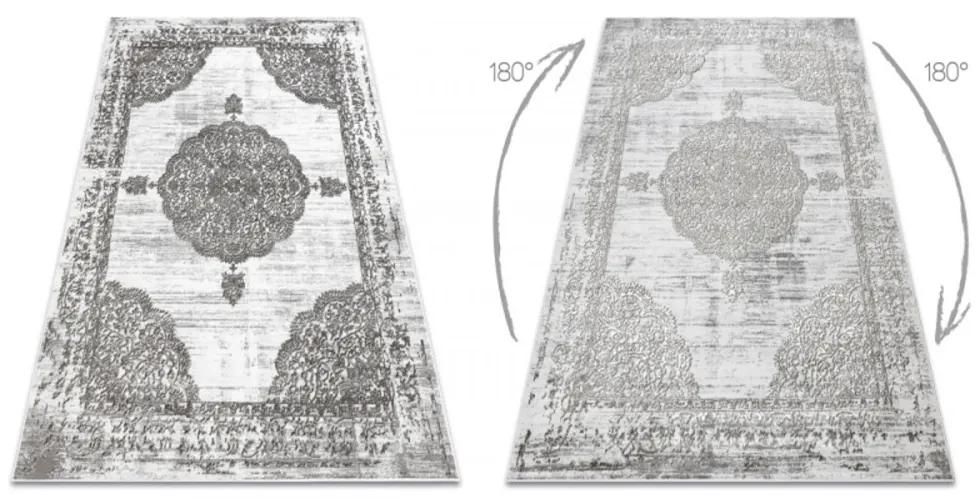 Kusový koberec Taura stříbrnošedý 80x150cm