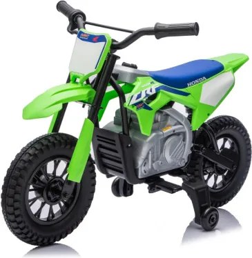 Elektrická motorka HONDA CFR450R zelená