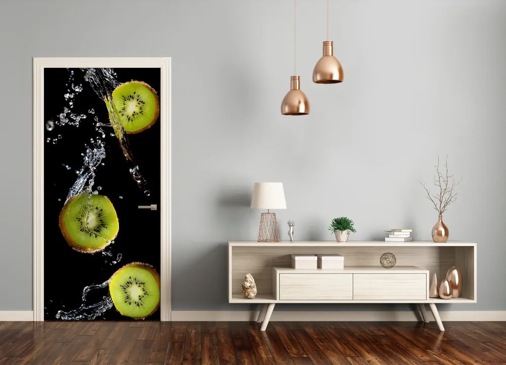 Fototapeta na dveře do domu samolepící Kiwi 95x205 cm