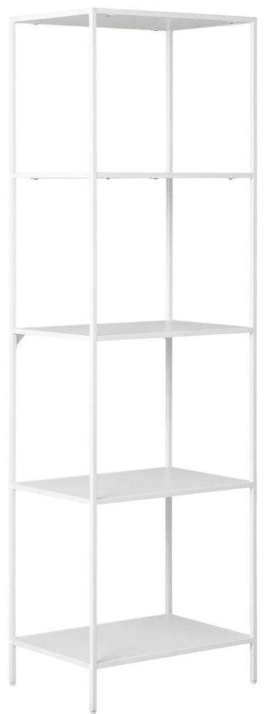 House Nordic Kovová knihovna VITA bílá 170x50 cm 3001071