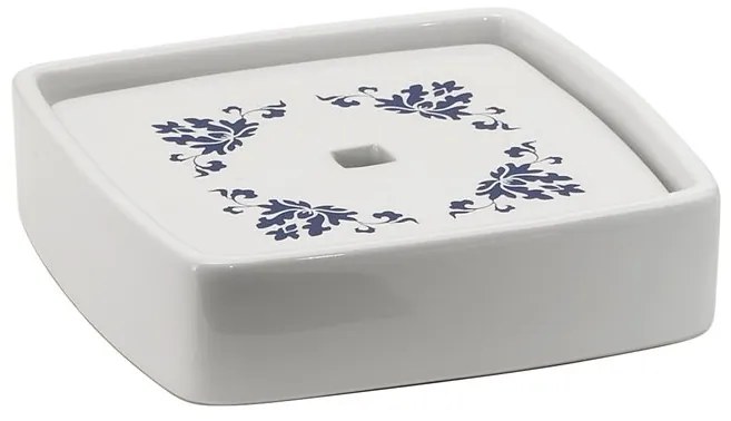 Gedy Gedy, CIXI mýdlenka na postavení, porcelán, modrá/bílá, CX1189