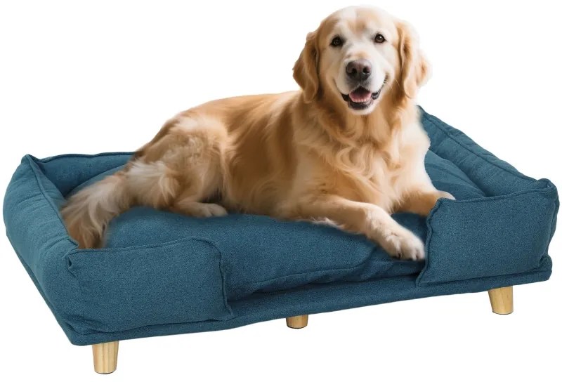 Pohovka pro psy, modrá (zvíře do 30 kg a 60 cm) D04-261V00DB