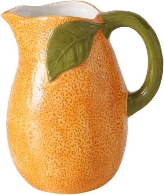 Keramický džbán "Pomeranč" - 22 cm