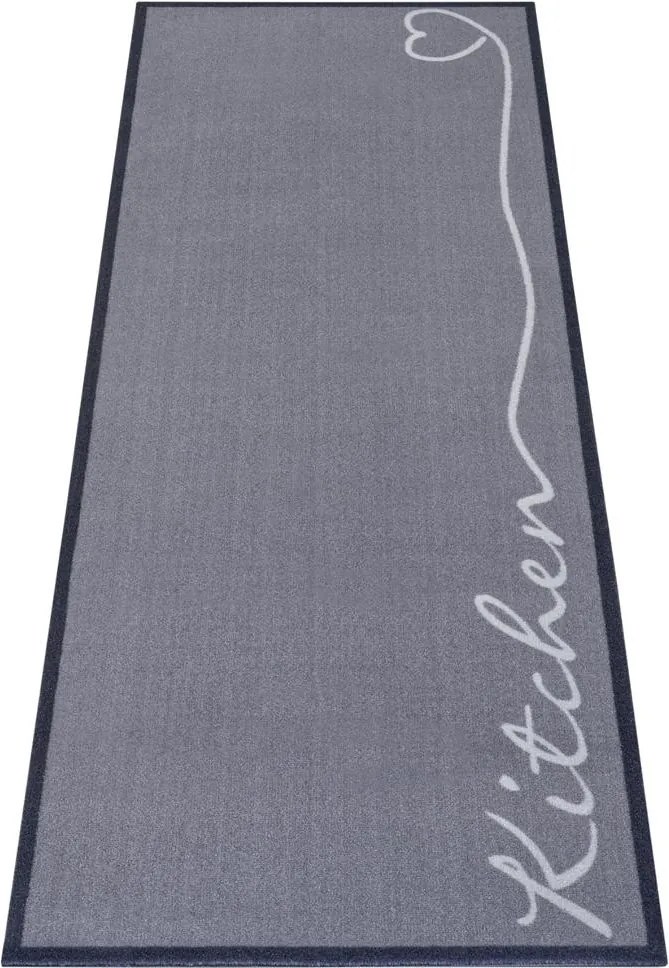 Behúň Cook & Clean 105393 Grey, 50x150, šedá, kuchyňa, Hanse Home